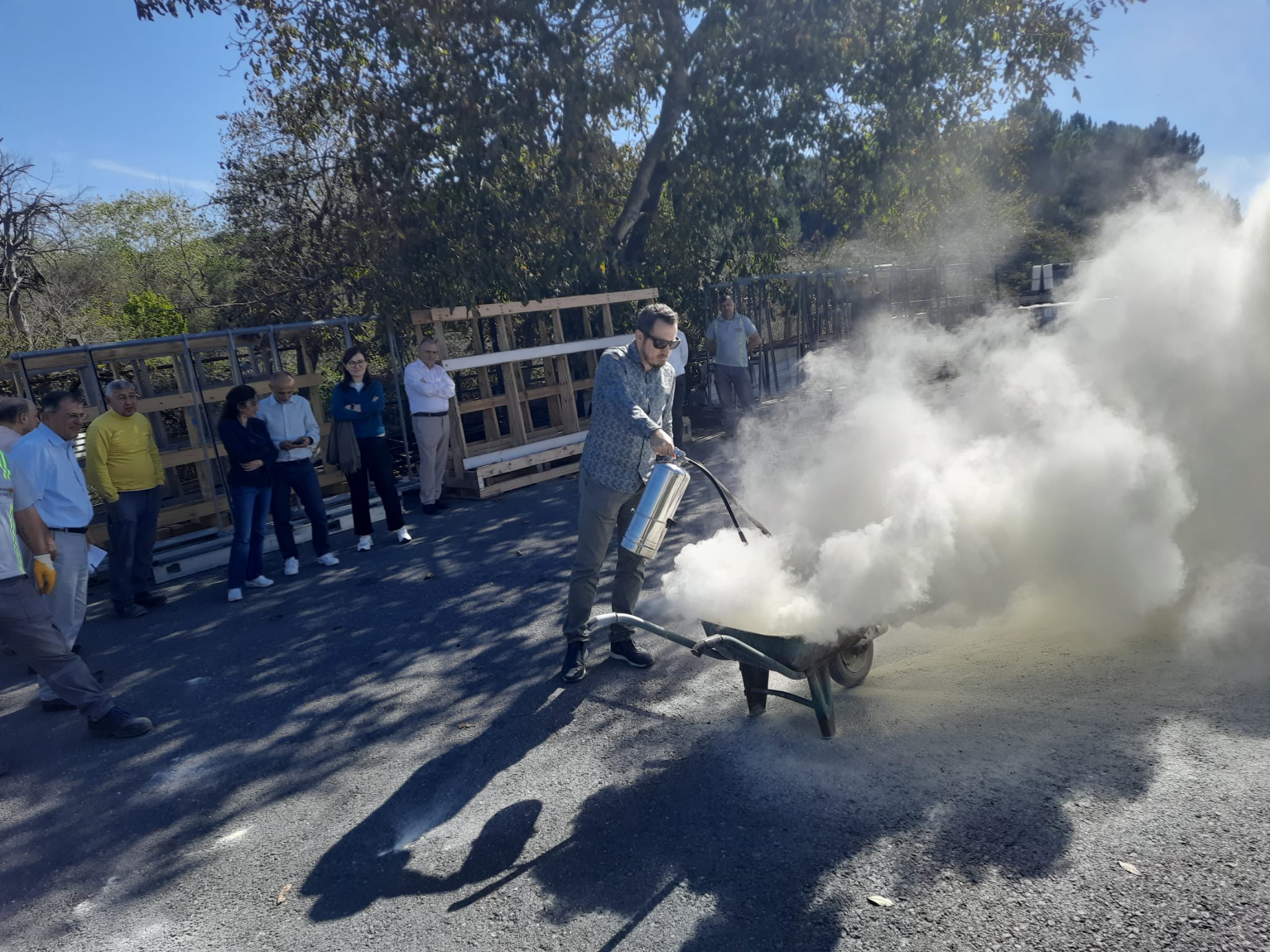 Granitas Fire Training and Drill Successfully Realized | Granitaş